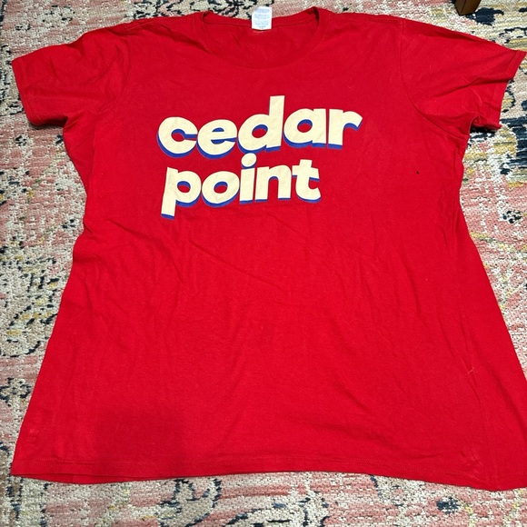 Port and Company | Tops | Vintage Cedar Point Tshirt | Poshmark